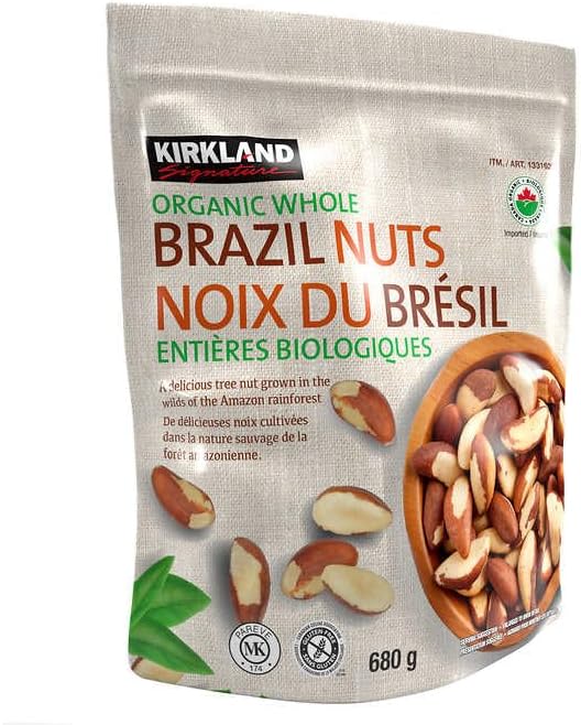 Kirkland Signature Organic Whole Brazil Nuts, 680g – Shoppers-kart.com