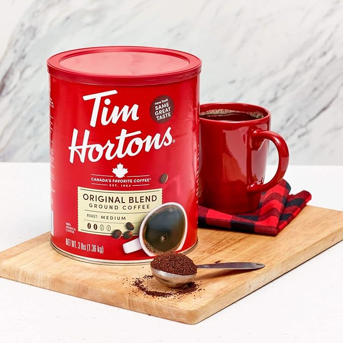 Tim Hortons Coffee, Original Blend,1.36kg 47.97 Ounces Extra Large ...