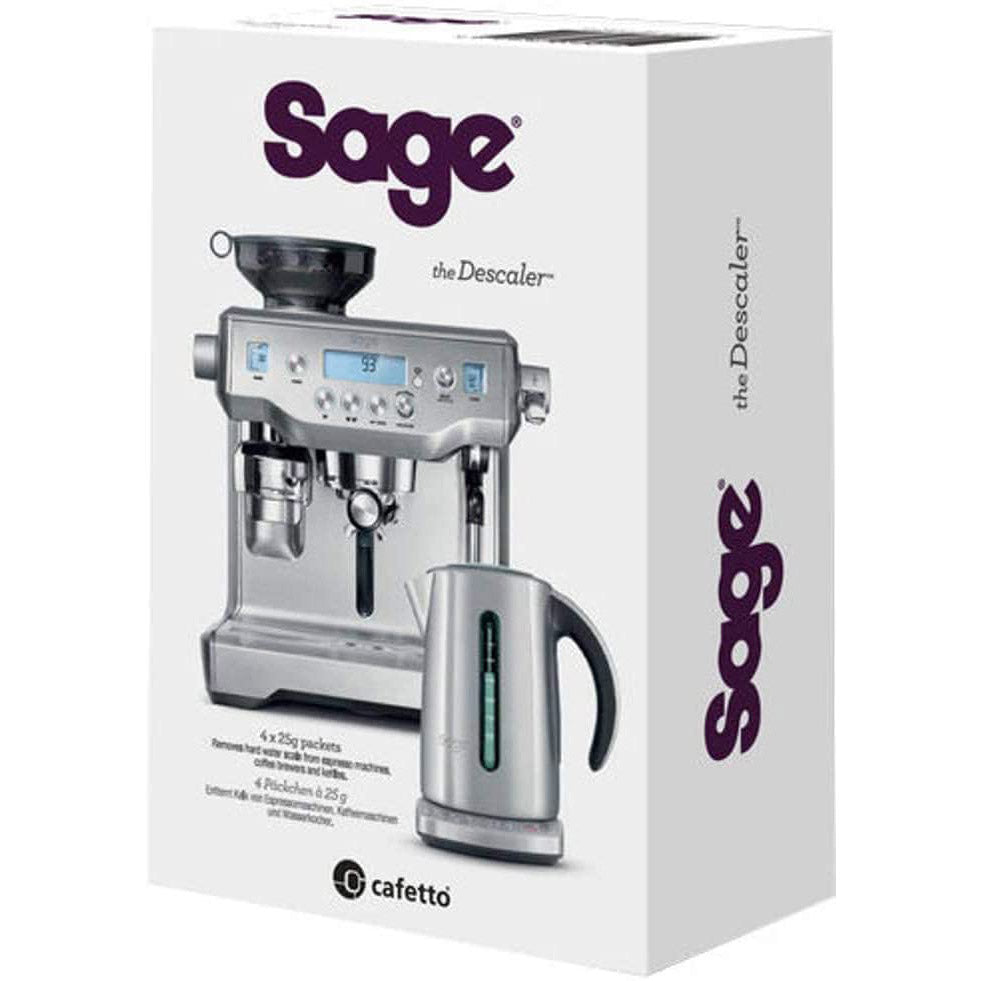 Sage Coffee Machine Descaler 4x25g packs – Shoppers-kart.com
